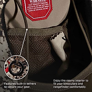 Badlands Bino XR Camouflage Binocular & Rangefinder Case, Mud