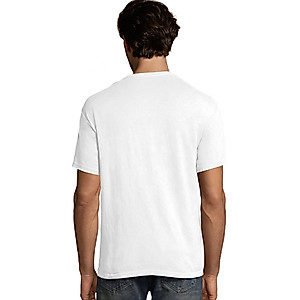 Hanes Men's 5.5 oz., 100% Ringspun Cotton Garment-Dyed T-Shirt, Lavender, Medium