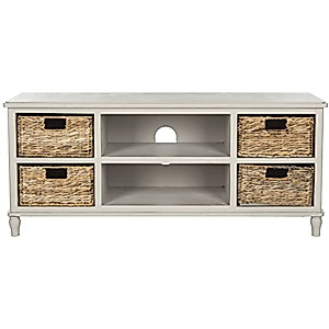 Safavieh Home Collection Rooney Entertainment TV Unit, Vintage Grey