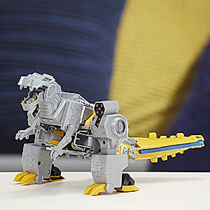 Transformers Toys Cyberverse Action Attackers Ultimate Class Grimlock Action Figure - Repeatable Seismic Stomp Action Attack - for Kids Ages 6 & Up, 11.5"