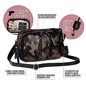 Allen Company Girls with Guns Concealed Carry Casual Tomboy Clutch Purse, Camo