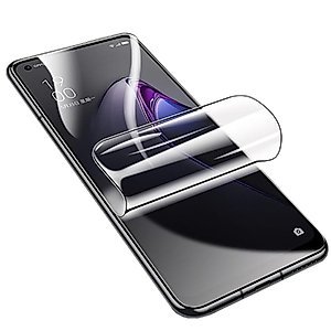 Iiseon High Sensitivity Hydrogel Protective Film for OnePlus 10 Pro 5G, 2 Pieces Transparent Soft TPU Screen Protectors [Full Coverage] [Clear HD] (NOT Tempered Glass)