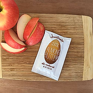 JUSTIN'S Classic Gluten-Free Almond Butter Squeeze Packs, 1.15 Ounce (Pack of 10)