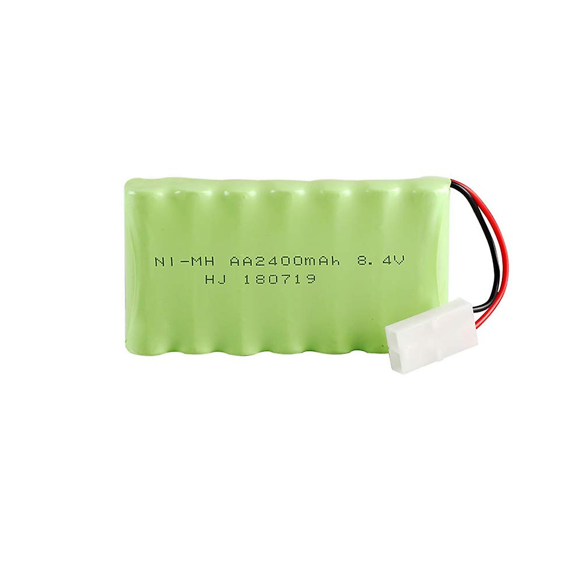 Parts & Accessories 8.4V 2400mah ni-mh Battery Pack AA Battery for Remote Control Electric Toy car Model Boat Truck for Vehicles Security facilitie - (Color: Yellow)