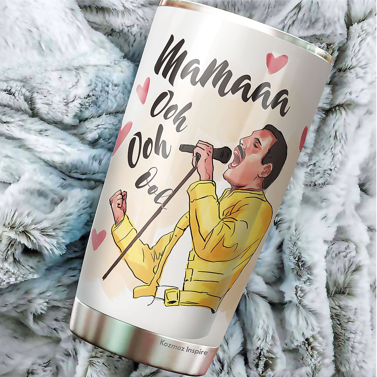 Kozmoz Inspire Gifts for best mom ever -from daughter son- happy birthday, mother's day-Christmas gift for mom-Mama Ooh Tumbler 2oz