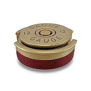 Four Piece 12 Gauge Shotgun Shell Coaster Set W/Base