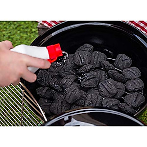 12x 1 Quart Bottle Lighter Fluid, Fast Lighting Lighter Fluid, Clean Burning, Charcoal Lighter Fluid, Perfect for Starting Outdoor Charcoal & Wood Fires, BBQ Grill, Grilling Essentials by Mr. Bar-B-Q