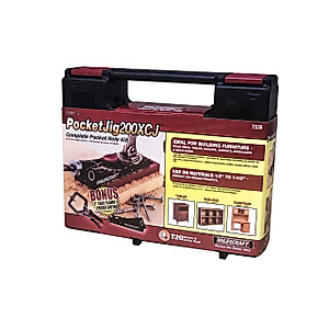 Milescraft 7336 Pocket Jig 200XCJ - Pocket Hole Bundle with Double Barrel Pocket Hole Jig, Single Barrel Pocket Hole jig, 2" Face Clamp, And Accessories Needed With Any Pocket Hole Project