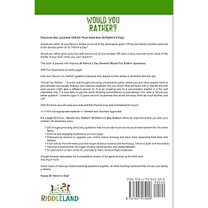 It's Laugh O'Clock - Would You Rather? St Patrick's Day Edition: A Hilarious and Interactive Question Book for Boys and Girls - Hilarious Gift for Kids and Family (St Patrick Books For Kids)