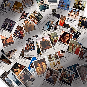 HK Studio Movie Posters for Room Aesthetic Dorm - Polaroid Film Downtown Girl Room Decor 3" x 5" Pack 48