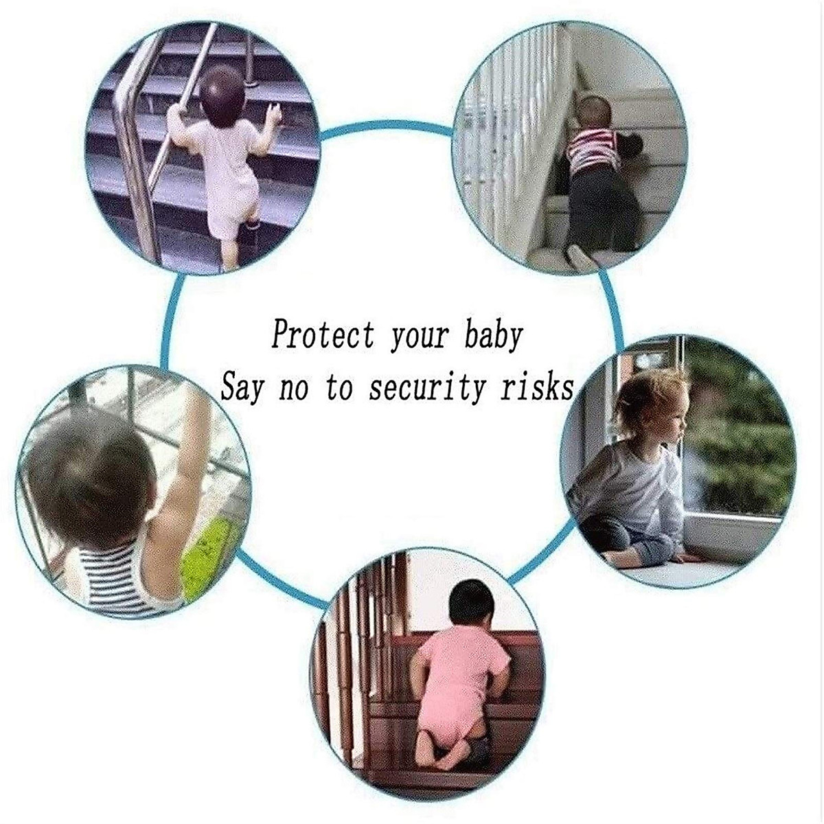 Climbing Net for Kids, Treehouse Safety Net Child Swing Fence Netting Rope Ladder Truck Trailer Heavy Duty Cargo Net Balcony Stair Playground Protection Net Grid 10cm (Size : 1 * 10m(3 * 33ft))