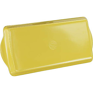 Calypso Basics, Sandwich Melamine Tidbit Tray, Lemon