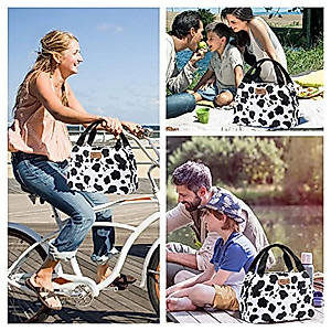 HOMESPON Lunch Bags for Women Insulated Cute Lunch Box loncheras para mujer Reusable Zipper Cooler Tote Bag Lunchbag for Picnic Work Camping