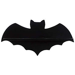 Sourpuss Bat Shelf Black
