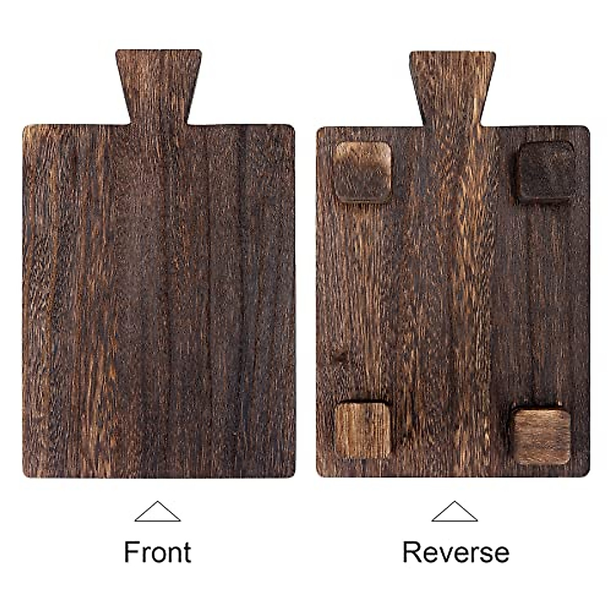 Soap Stand Wood Riser, Farmhouse Raw Wood Pedestal Stand Soap Tray for Kitchen Sink, Wood Dish Soap Tray for Kitchen Counter, Wooden Soap Holder for Display Soap Bottles, Candles and Plants - Brown