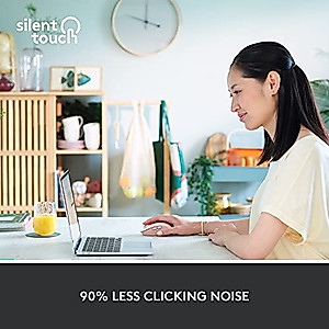 Logitech Signature M650 Wireless Mouse - For Small to Medium Sized Hands, 2-Year Battery, Silent Clicks, Customizable Side Buttons, Bluetooth, for PC/Mac/Multi-Device/Chromebook - Rose