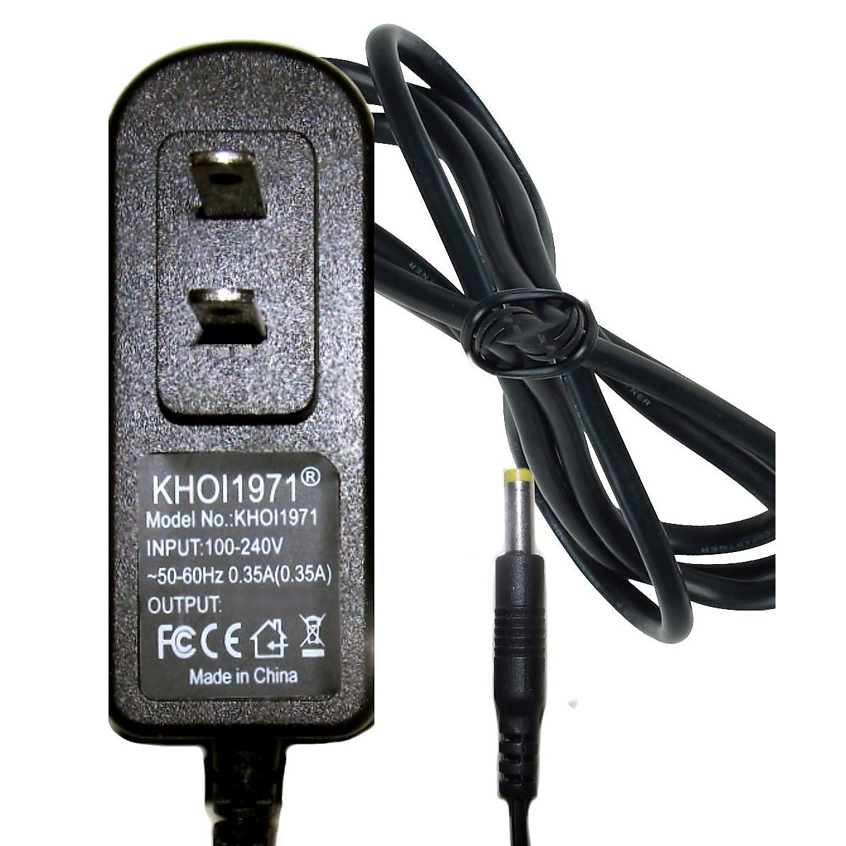 KHOI1971 Wall Charger AC Adapter Power Cable Cord Compatible with VM3252-2 VM3252 VTech Digital Video Baby Monitor 2.8-in. LCD Charger AC Adapter NOT Created or Sold by VTECH