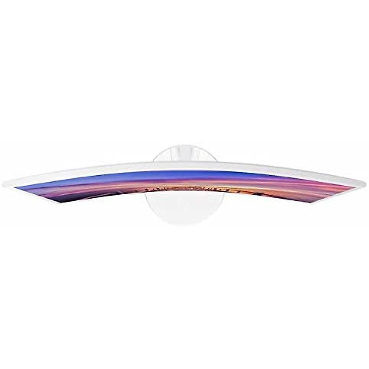 SAMSUNG 27" Curved Monitor, Widescreen LED FHD (1920x1080) Display, 4 ms Response Time, VGA D-Sub, DisplayPort, HDMI Standard, with MTC HDMI