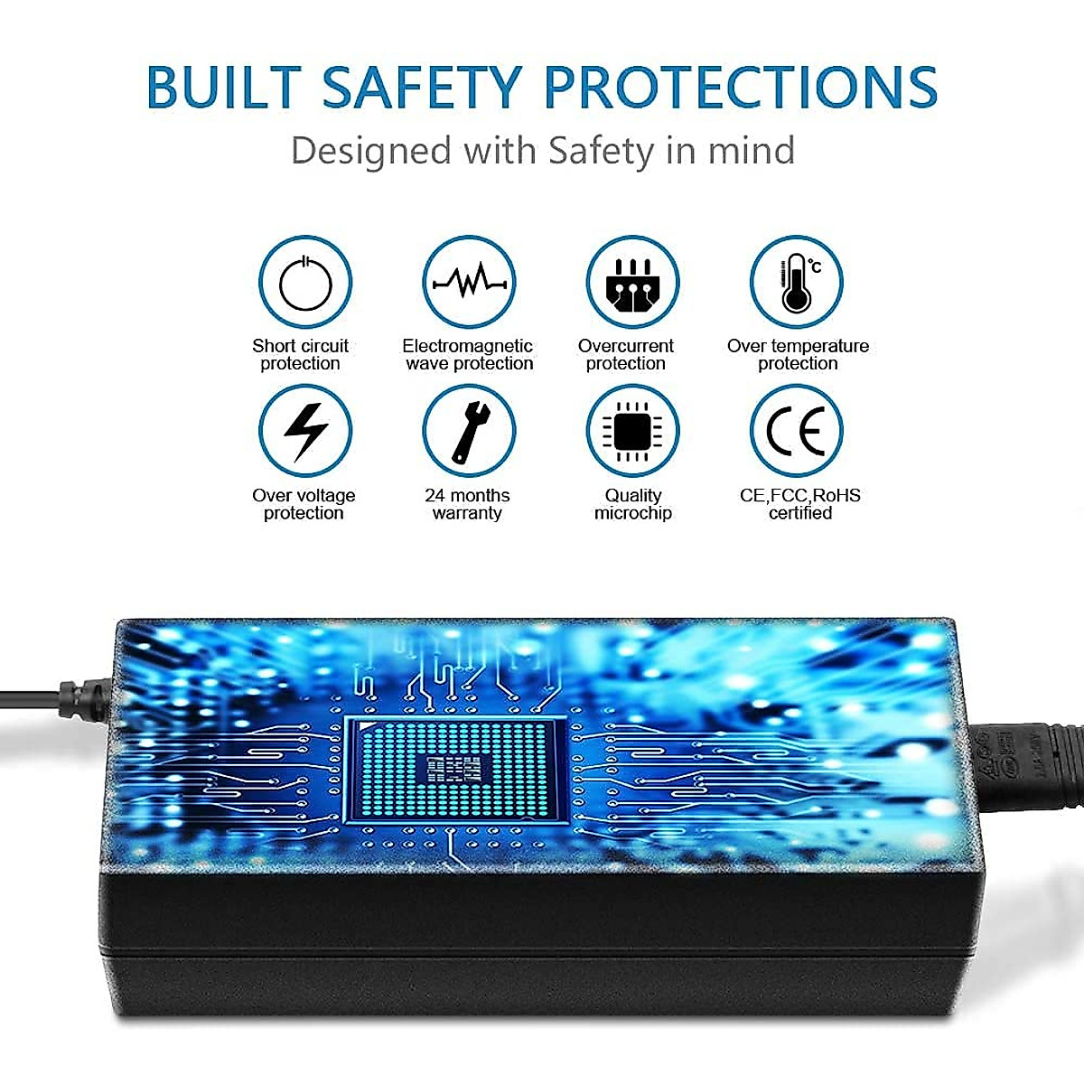 BestCH AC Adapter for Artograph Inspire800 Inspire 800 PW800A-GL # 225-510 Digital Art Projector Power Supply Cord Cable PS Charger Mains PSU