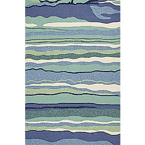 KAS Rugs Rug 7'6" x 9'6" Ocean