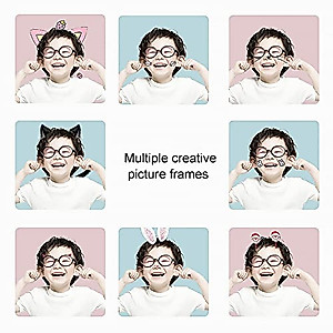 40 Million-Pixel Kids Selfie Camera, Kids Digital Video Cameras, with 1000mA Battery, 2.0Inch Screen, TF-Card max 32G(Not Included), for 3 4 5 6 7 8 Year Old Boy Girls
