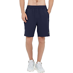 JINSHI Men's Outdoor Quick Dry Lightweight Sports Hiking, 02 Blue, Size Large