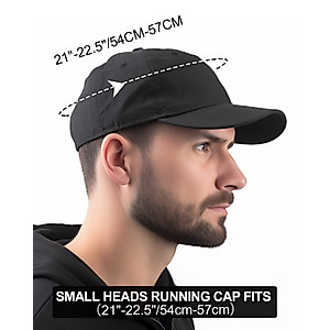 Zylioo Little Heads Solid Color Cap,Small Size UV Summer Cap,Unisex Sun Cap for Bald Heads