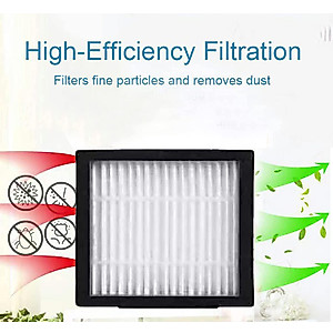 Replacement Filters Compatible with iRobot Roomba e, i, & j Series E5(5150) E6(6198) i3(3150) i3+(3550) i4(4150) i4+ i6 i6+(6550) i7(7150) i7+(7550) j7(7150) j7+(7550) Plus Robot Vacuums-6Pack