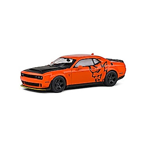 Solido 1:43 Dodge Challenger SRT Demon Orange 2018