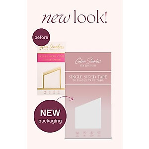 Glam Seamless Single Sided Tape for Hair Extensions, Replacement Tape for Tape in Hair Extensions - 36 Tabs Pack