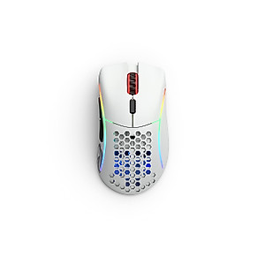 Glorious Model D Wireless Gaming Mouse - RGB 69g Lightweight Wireless Gaming Mouse (Matte White) (RENEWED)