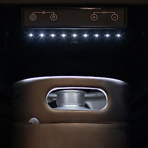 Kegco HK-15-SS Beer Kegerator, 1 Tap, Stainless Steel