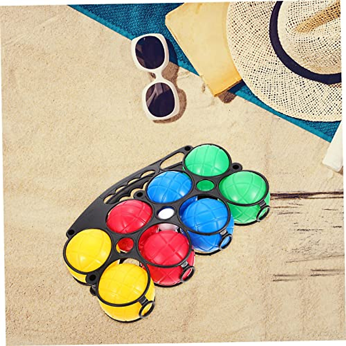 TOYANDONA 8pcs Grass Globe Outdoor Kids Toys Childrens Toys Plastic Playes Colorful Grass Ball Colorful Play Ball Water Play Ball Plastic Ball Mini Kids Sports Toys Garden Ball