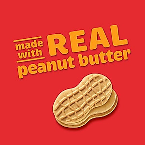 Nutter Butter Peanut Butter Sandwich Cookies, 4 Boxes of 12 Packs (4 Cookies Per Pack)