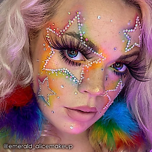 Mehron Makeup AdGem Adhesive | Rhinestone Glue | Latex-Free Eyelash Glue | Body Glue | Body Adhesive .17 fl oz (5 ml)