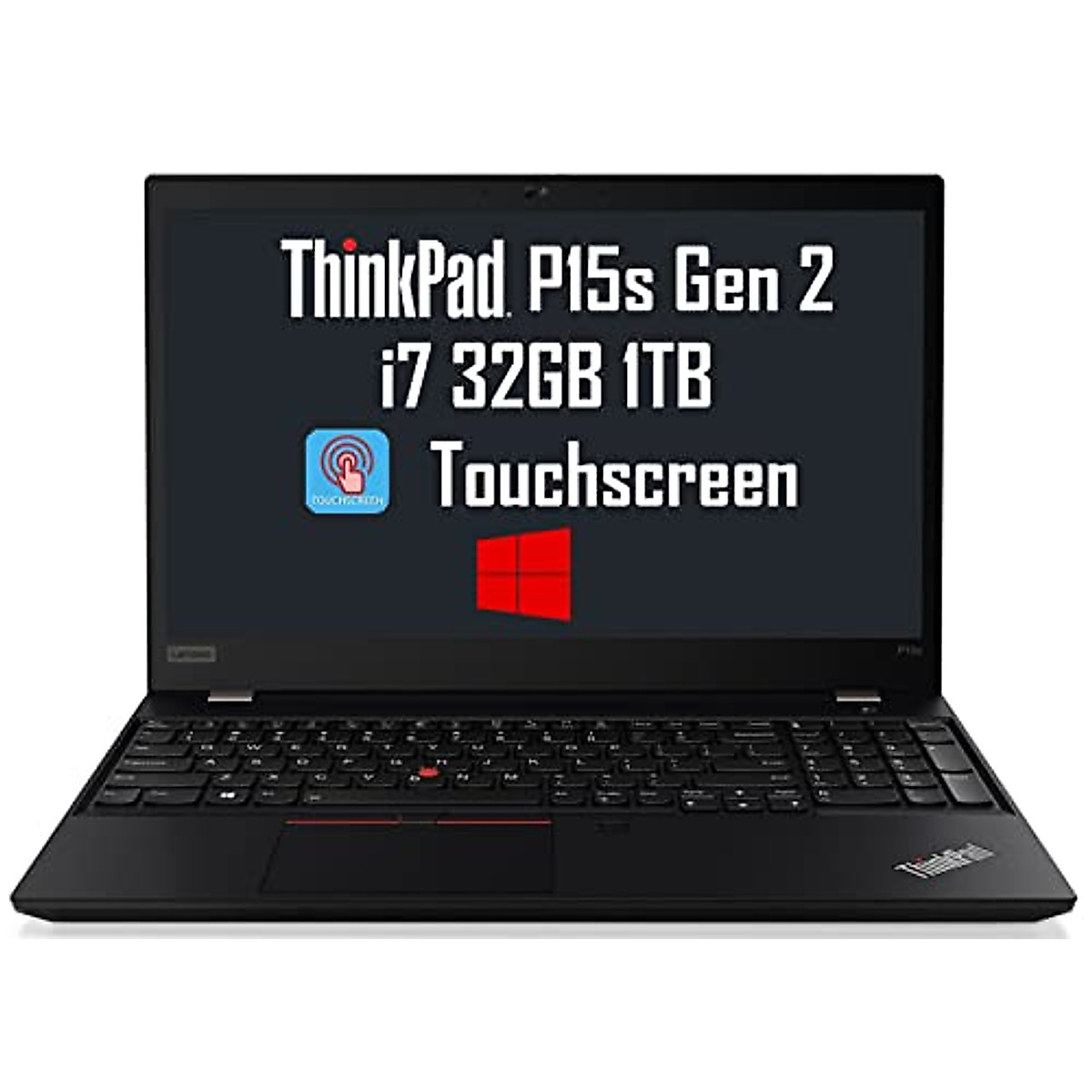 Lenovo ThinkPad P15s 15.6" FHD Touchscreen (Intel i7-1165G7, 32GB RAM, 1TB PCIe SSD, Quadro T500) Mobile Workstation Business Laptop, Backlit, FP, 2 x Thunderbolt 4, Windows 10 Pro, 3-Yr WRT