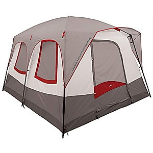 ALPS Mountaineering Camp Creek Two-Room Tent - Gray/Red