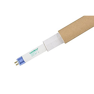 Lightingwise 2 FT 6500K T5 HO Fluorescent Grow Light Bulbs - Pack of 1,4,8,20,40 (8, 6500k - Blue - Veg)