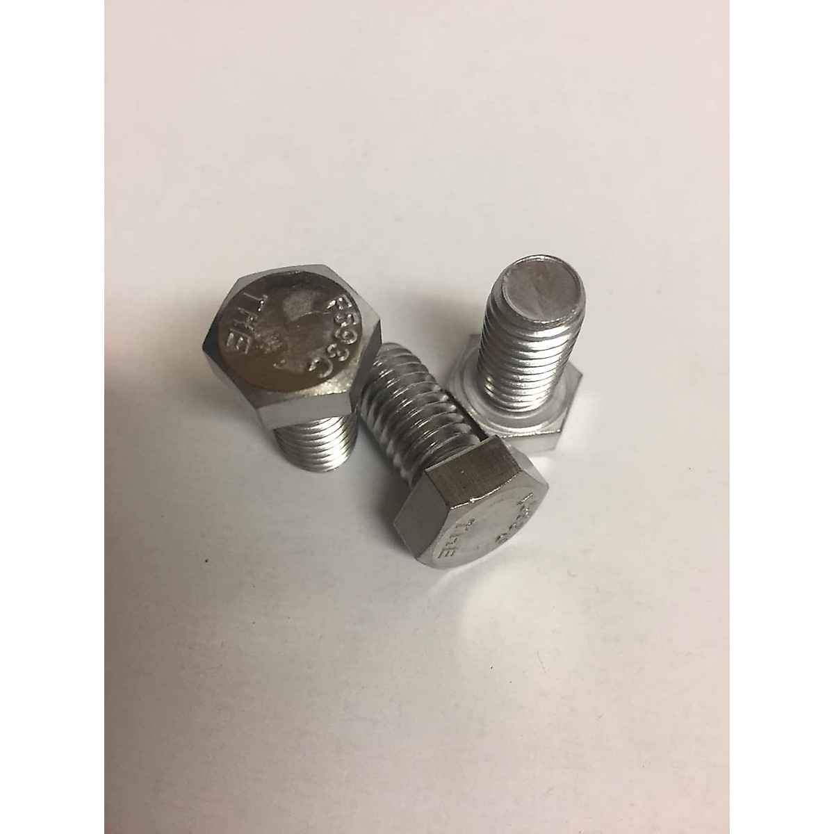 Shorpioen 50-Pack 1/4-20 x 1 1/4 Hex Cap Screw 18-8 Stainless Steel BC-1420CH188