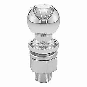 CURT 40008 Chrome Trailer Hitch Ball, 20,000 lbs, 2-5/16-Inch Diameter, 1-1/4 x 2-3/4-Inch Shank