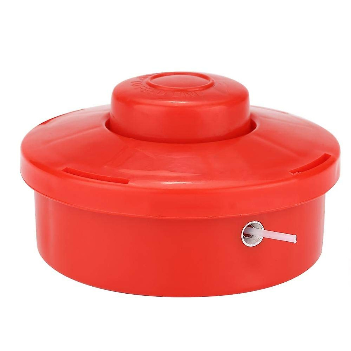 BGTOOL Universal fit Trimmer Head Bump Feed Weed Eater for Brush Cutter Grass Trimmer Petrol Straight Shaft Strimmer M10 x 1.25 LH (RED)