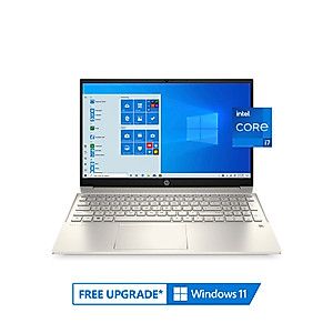 2022 HP Pavilion Laptop | 15.6" IPS FHD Touchscreen | Intel 4-Core i7-1165G7 | Iris Xe Graphics | 16GB RAM DDR4 512GB NVMe SSD | USB-C | WiFi 6 | BT | HDMI | Webcam | Backlit KB | Windows 11 Pro
