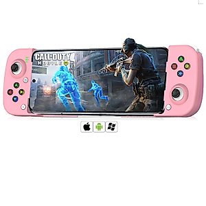 arVin Mobile Game Controller for Samsung Galaxy S23/S22/S21 Ultra, TCL, Tablet, Android Wireless Gamepad for iPhone 15/14/13/12, iOS, iPad, MacBook, PC Gaming Joystick with Back Button, Direct Play
