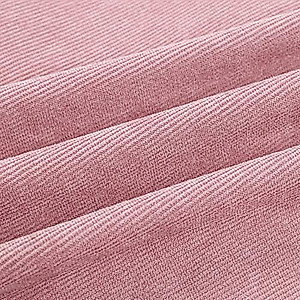 HIHTGS Adult Toy Corduroy Storage Soy Bag Bean Bag, Bean Bag Chair Lazy Sofa Beanbag Cover Bean Bag Sofa Chairs Cover Bean Bag Chair Cover(No Filler) (Pink, 27.56inch X 31.50inch)
