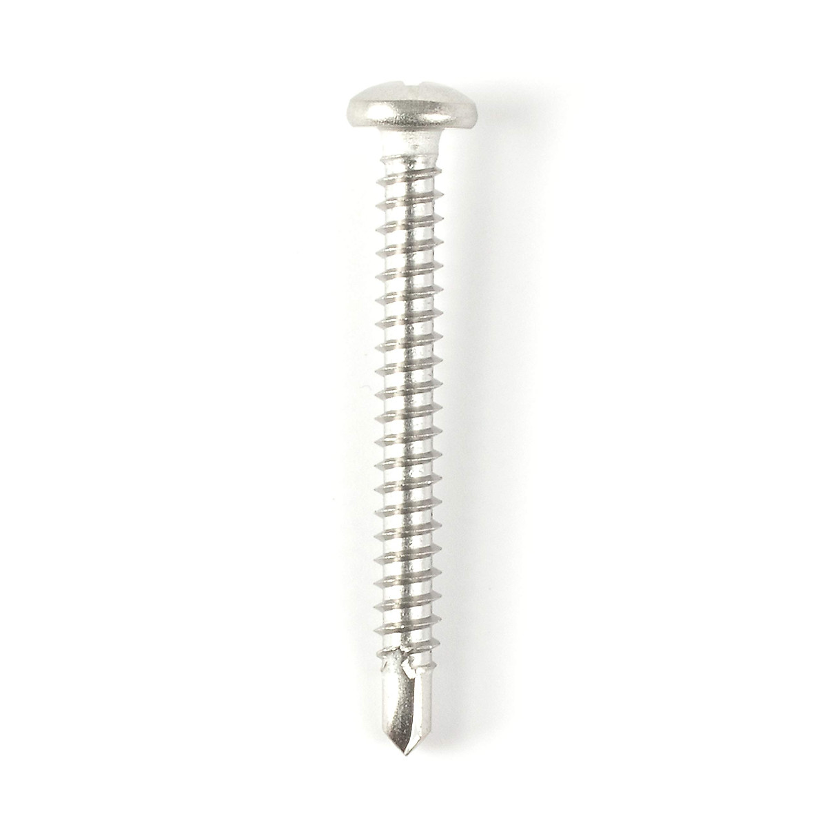 THE CIMPLE CO #8 Size, 1 1/2" Length (38mm) - Self Tapping/Drilling Screw - 410 Stainless Steel (Exceptional Wear and Very Corrosion Resistant) - Phillips Pan Head - 100pcs