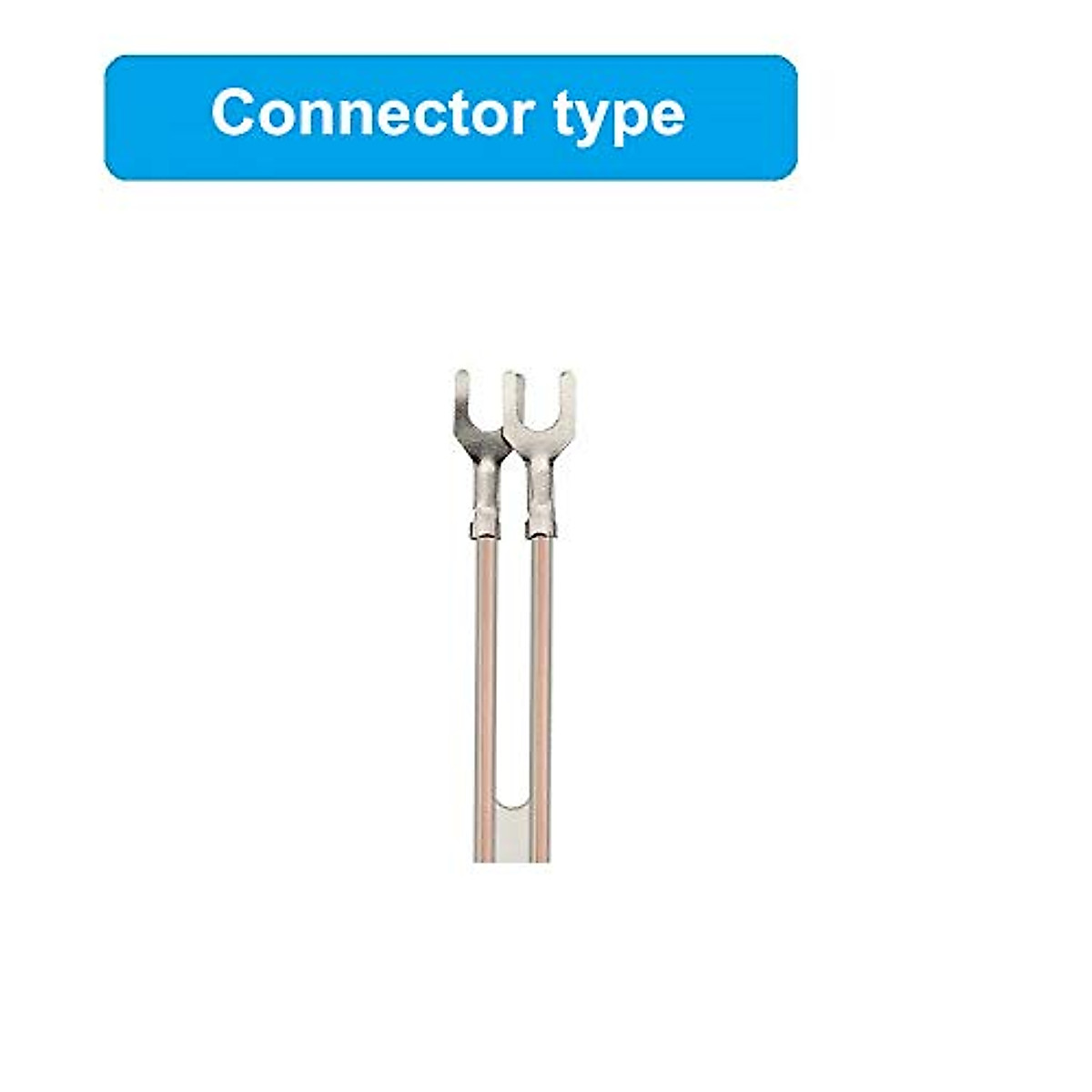 Ancable 300 Ohm FM Antenna T Shape Dipole Radio Ant with Spade Terminal for Yamaha Sharp JVC Denon Marantz Vintage Stereo Tuner Receiver