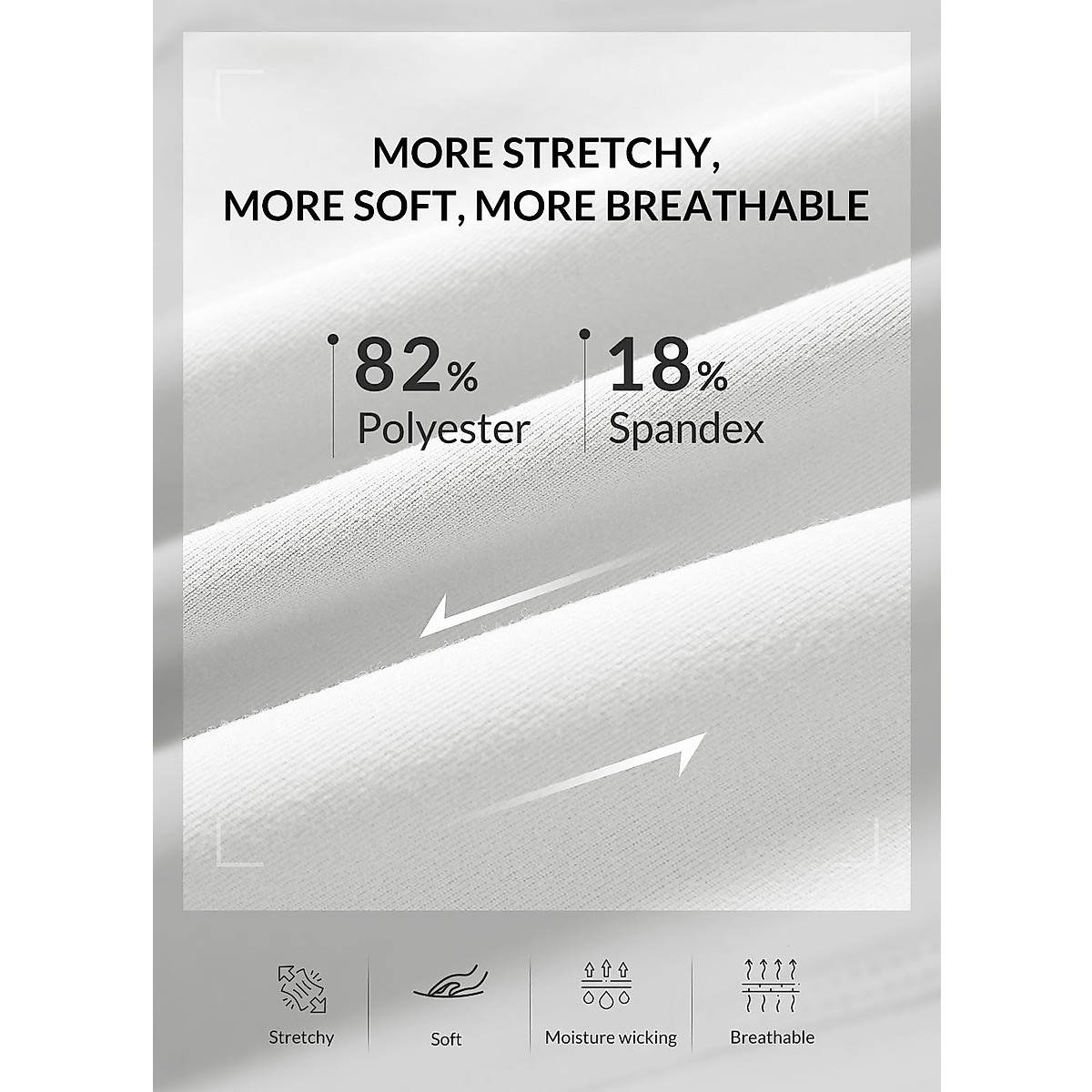 baleaf Women's High Waisted Capris Casual Summer Knee Length Leggings Petite Yoga Casual Workout Exercise Capris with Pockets White XL