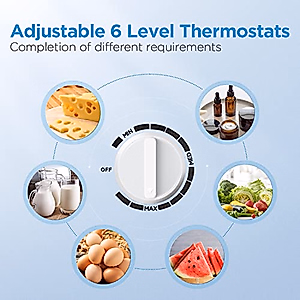 Midea WHS-87LSS1 Refrigerator, 2.4 Cubic Feet, Stainless Steel