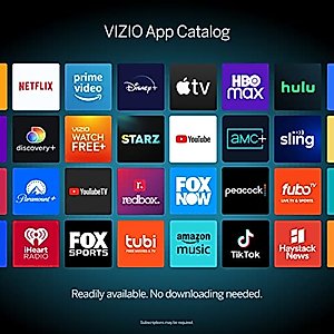 VIZIO 50-Inch M-Series 4K QLED HDR Smart TV with Voice Remote, Dolby Vision, HDR10+, Alexa Compatibility, VRR with AMD FreeSync, M50Q6-J01, 2022 Model