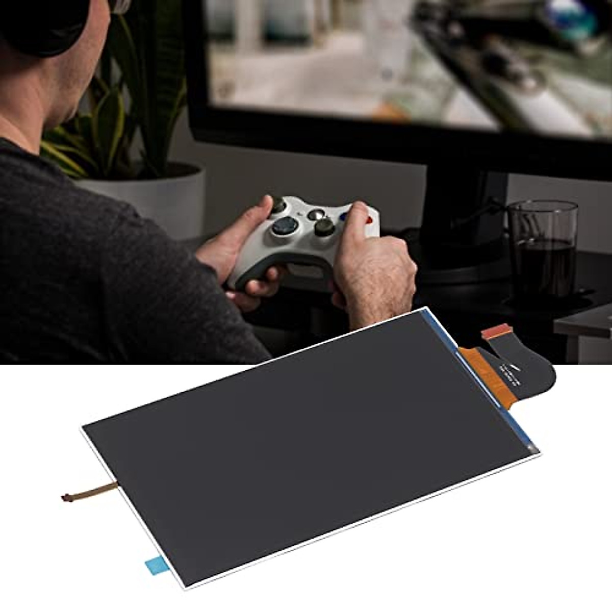 LCD Screen Display, Vivid Repair partsLCD Screen Replacement imageaccurate sizefor Game Console